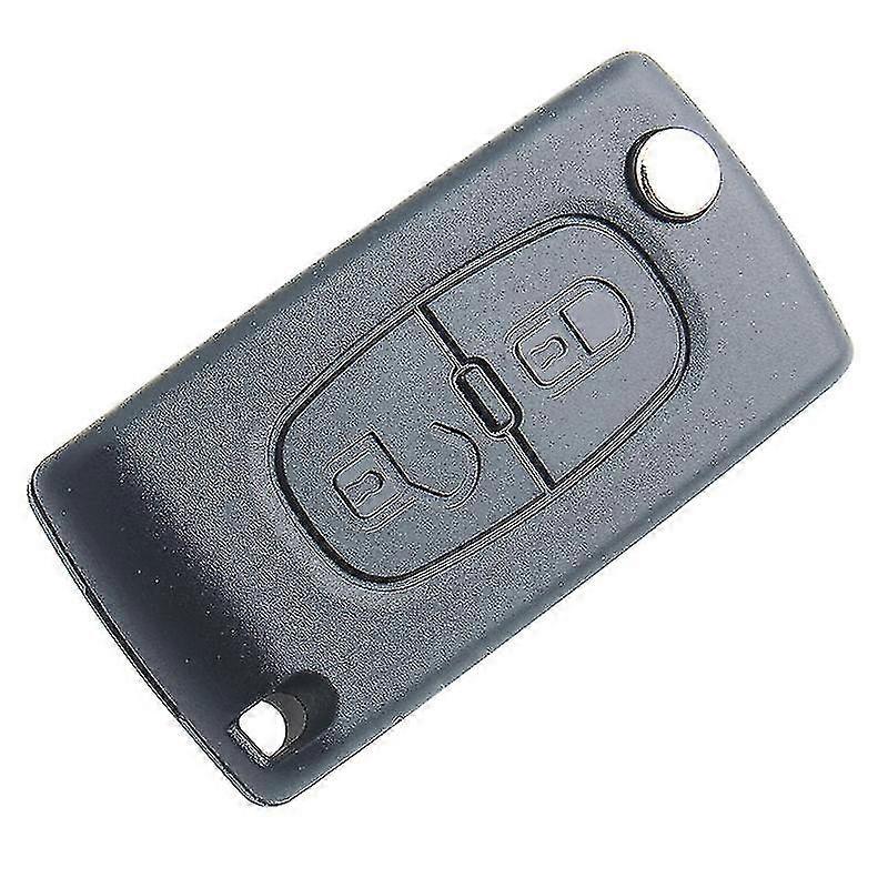 2 Buttons Key Shell Compatible Ce0523 Folding Flip Key For Peugeot 207 ...