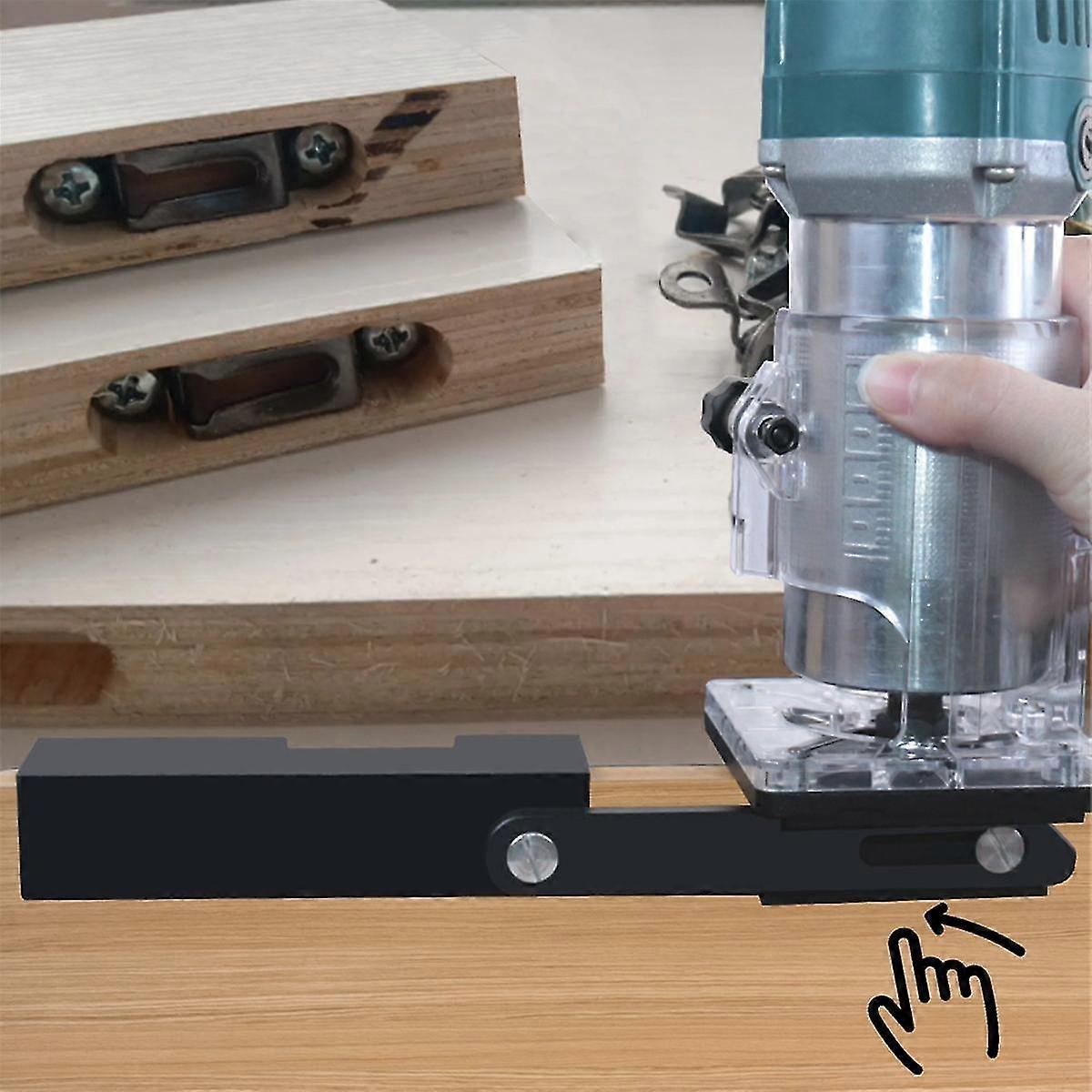 2 In 1 Slotting Bracket Invisible Fastener Wardrobe Cupboard Panel ...