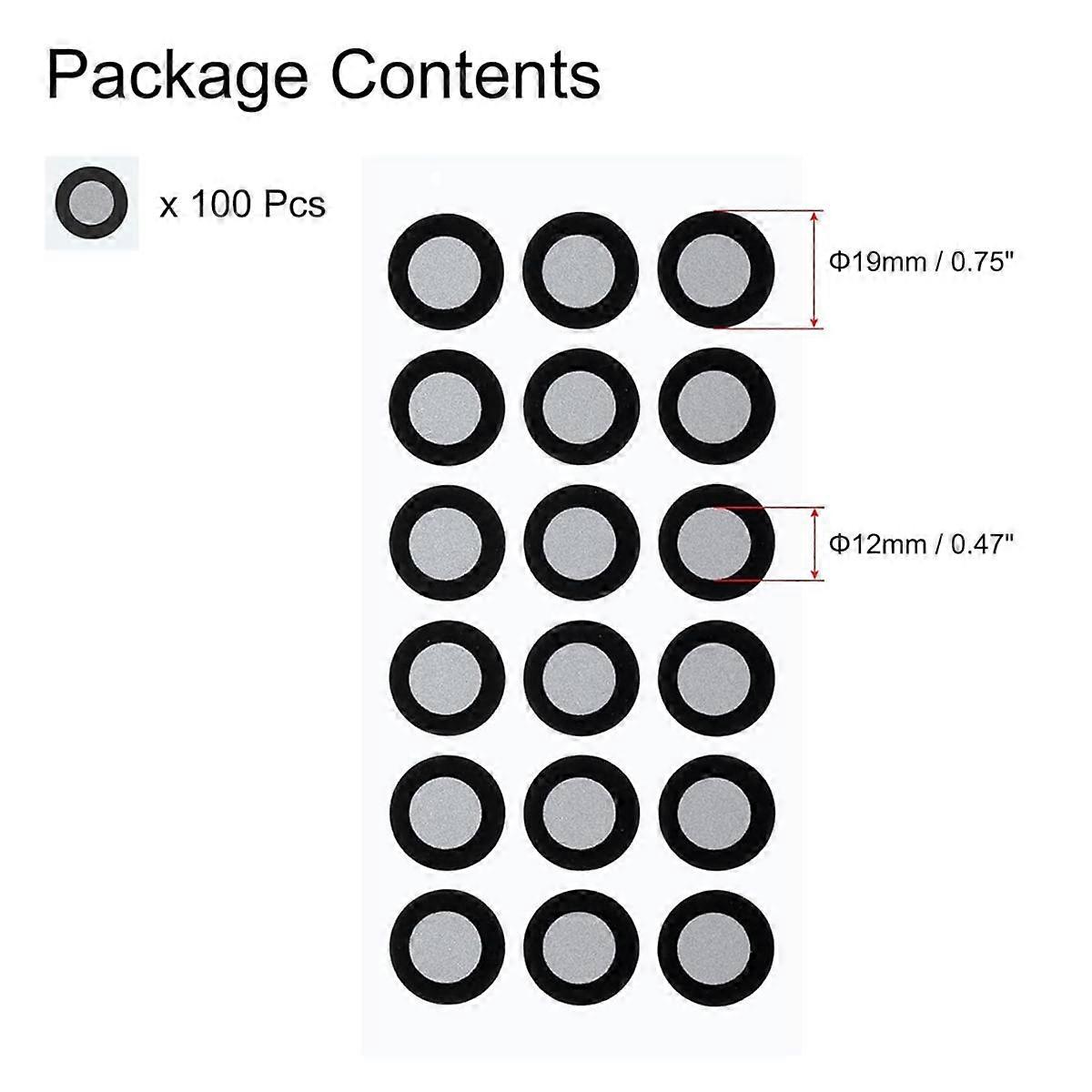 100Pcs 3D Scanner Markers 12mm for 3D Scanner, 3D Tracking Dots ...