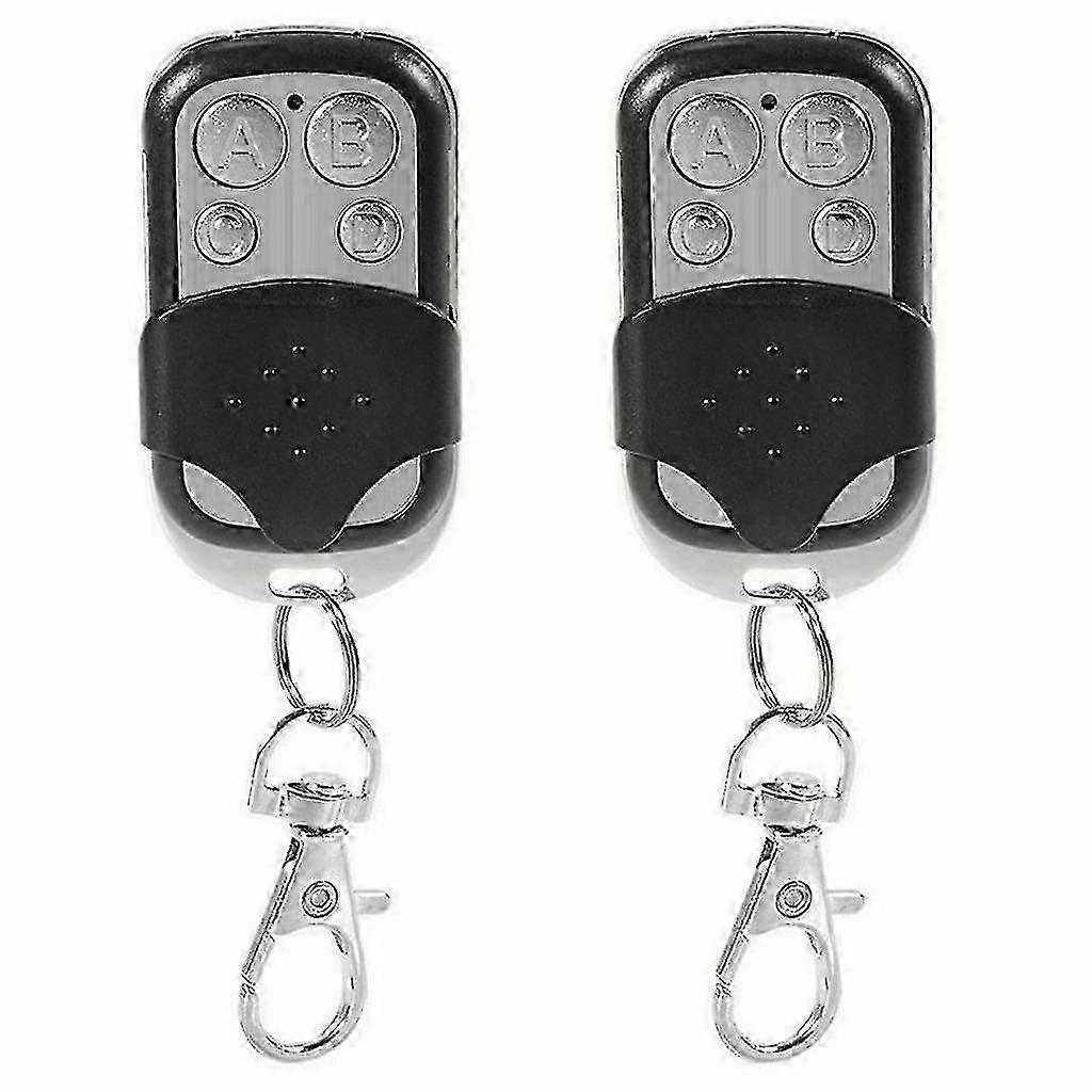 4 Pack Universal Electric Garage Door Remote Control 433mhz Replacement ...