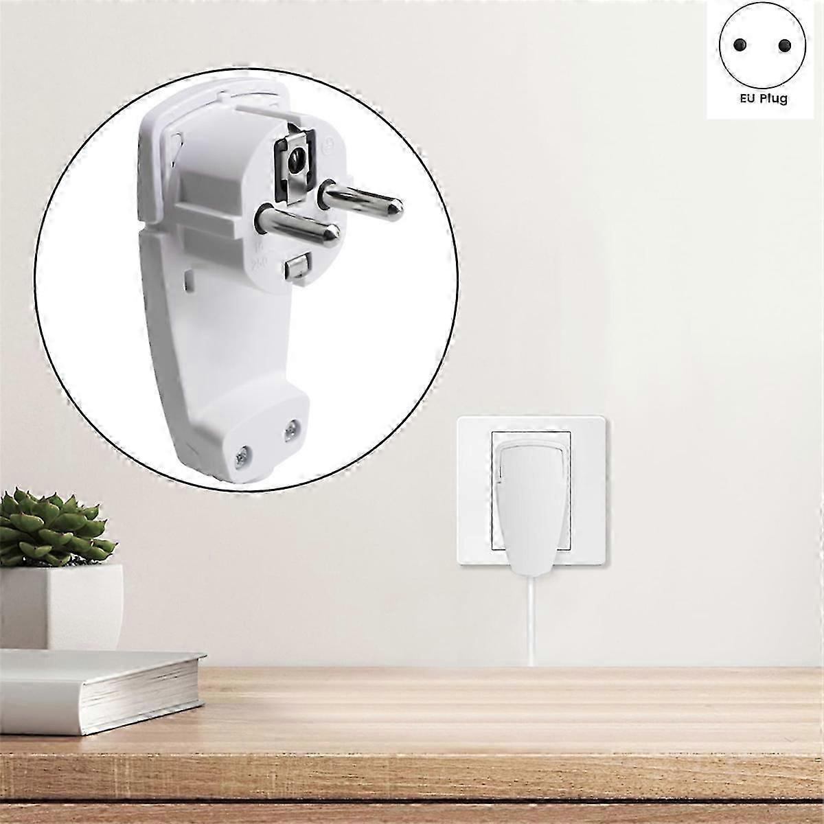 3Pcs Schuko Angled Plug Flat, Schuko Flat Plug 250 V (16 A), Schuko ...