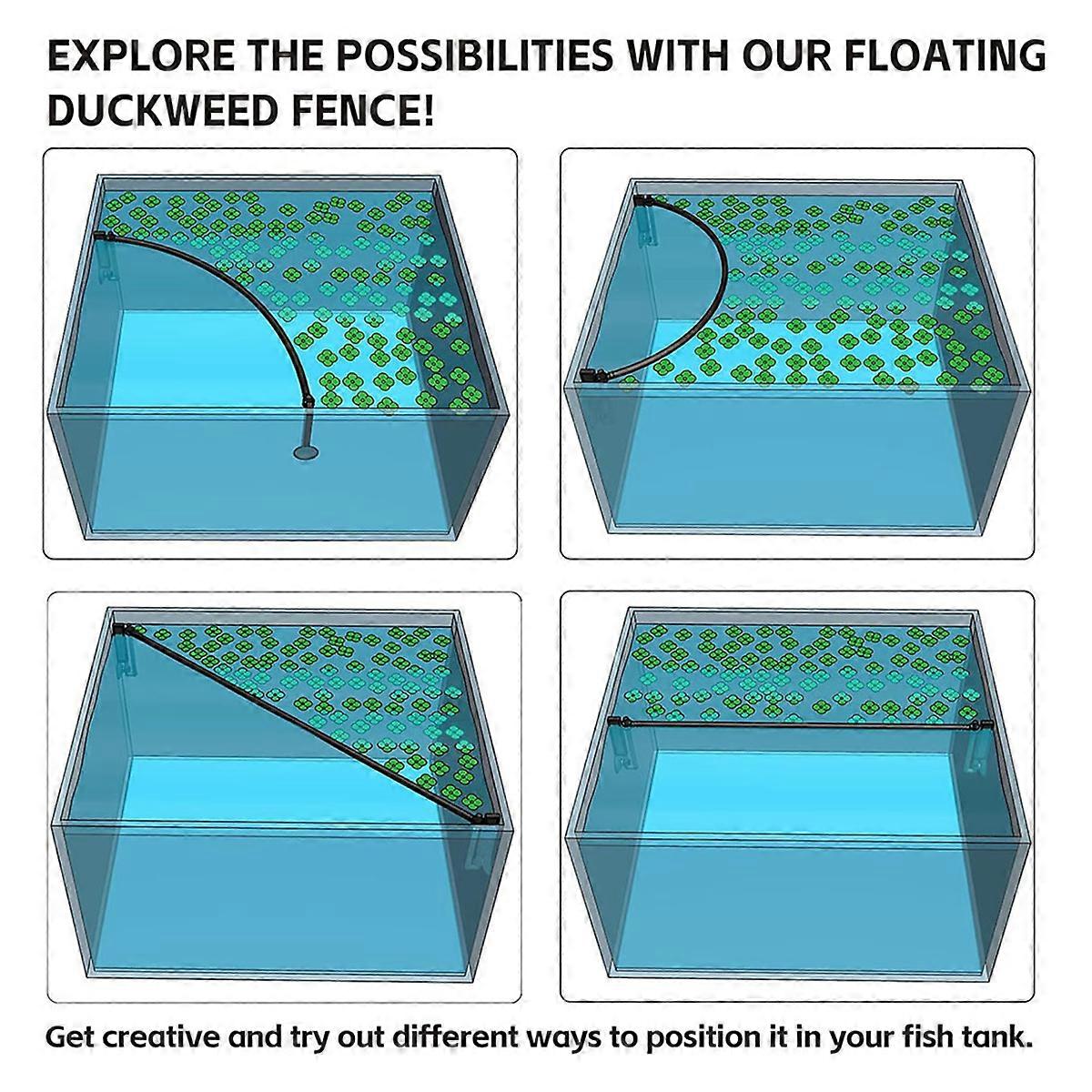 Aquarium Floating Plant Corral, Intercepting Floating Plants From ...