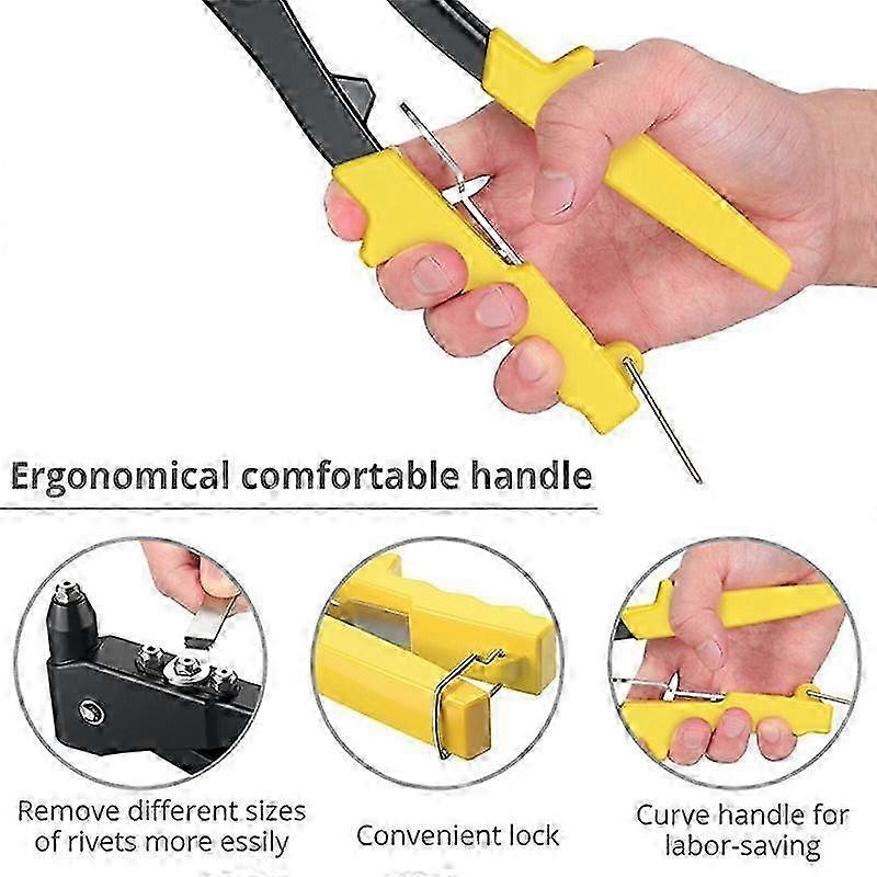 Thread Insertion Rivet Pliers Core-Pulling Rivet Hand Tools DIY Car ...