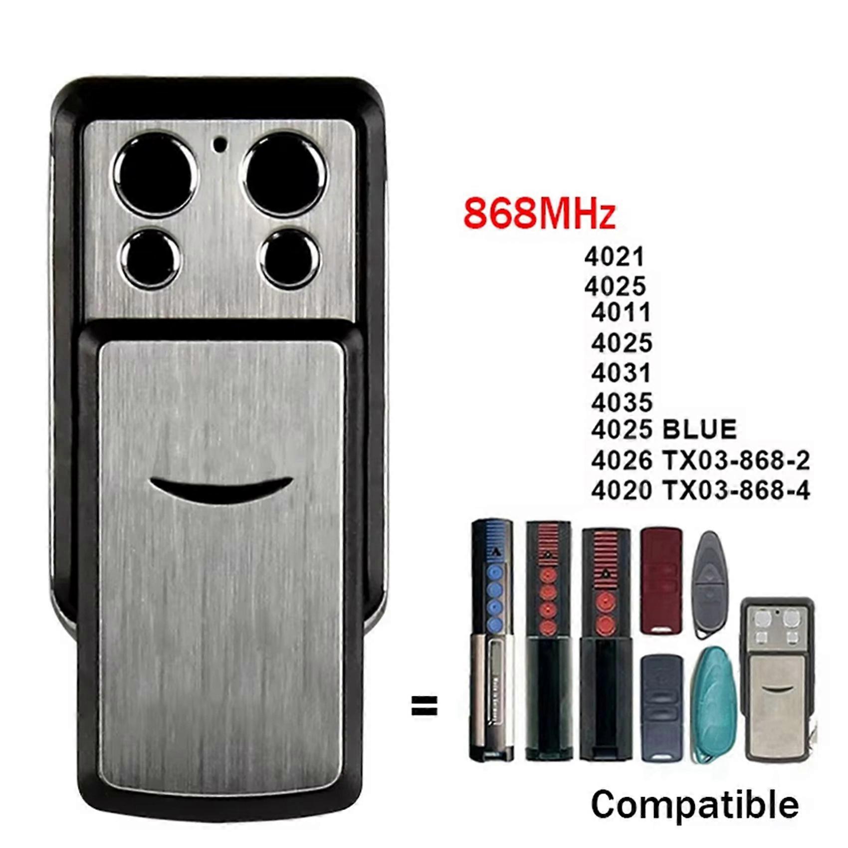 2X Newest for SOMMER Slider 4031 TX08-868-4 868MHz Electric Gate Remote ...