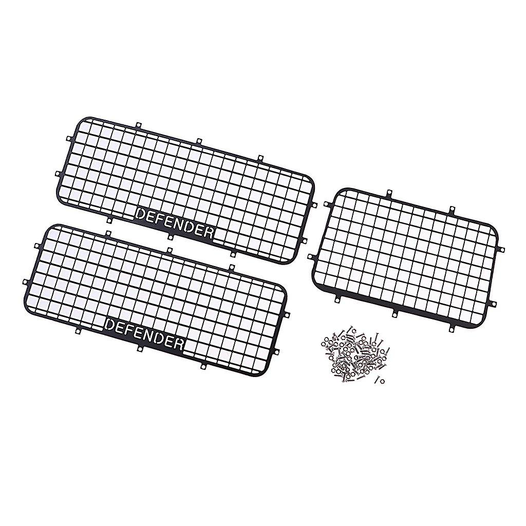 RC Window Protective Mesh Net Defender for 1/10 TRX-4 Crawler Black ...