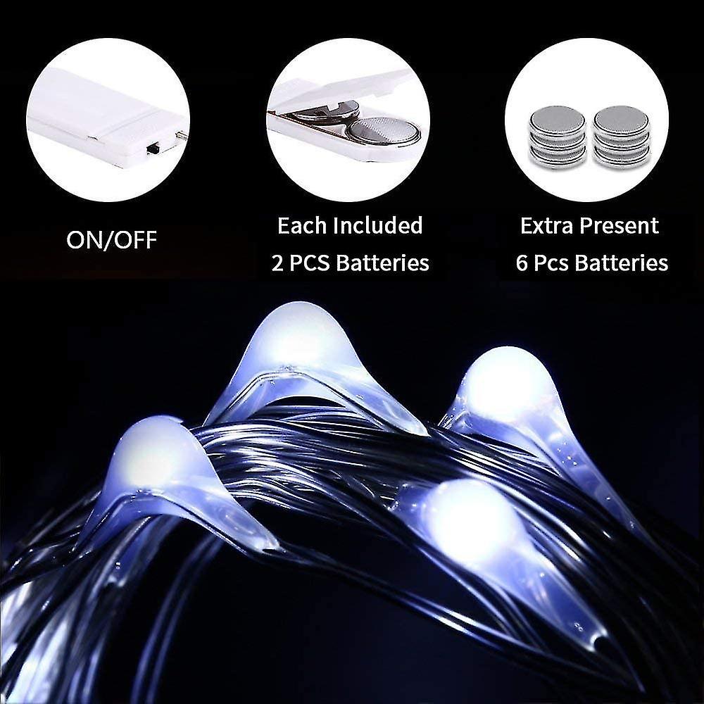 Battery Powered String Lights (included) 2m String Lights In Multicolor ...