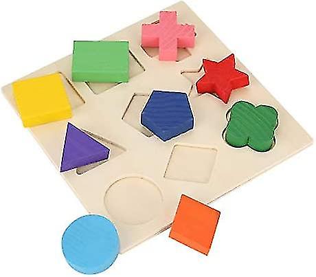 Wooden Puzzles For Toddlers, Wooden Puzzle Stacking Building Block ...