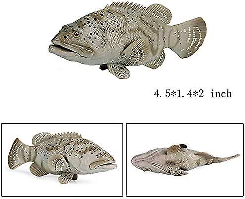 6 Pcs Miniature Fish Figurines Set Mini Sea Animals Models Realistic ...