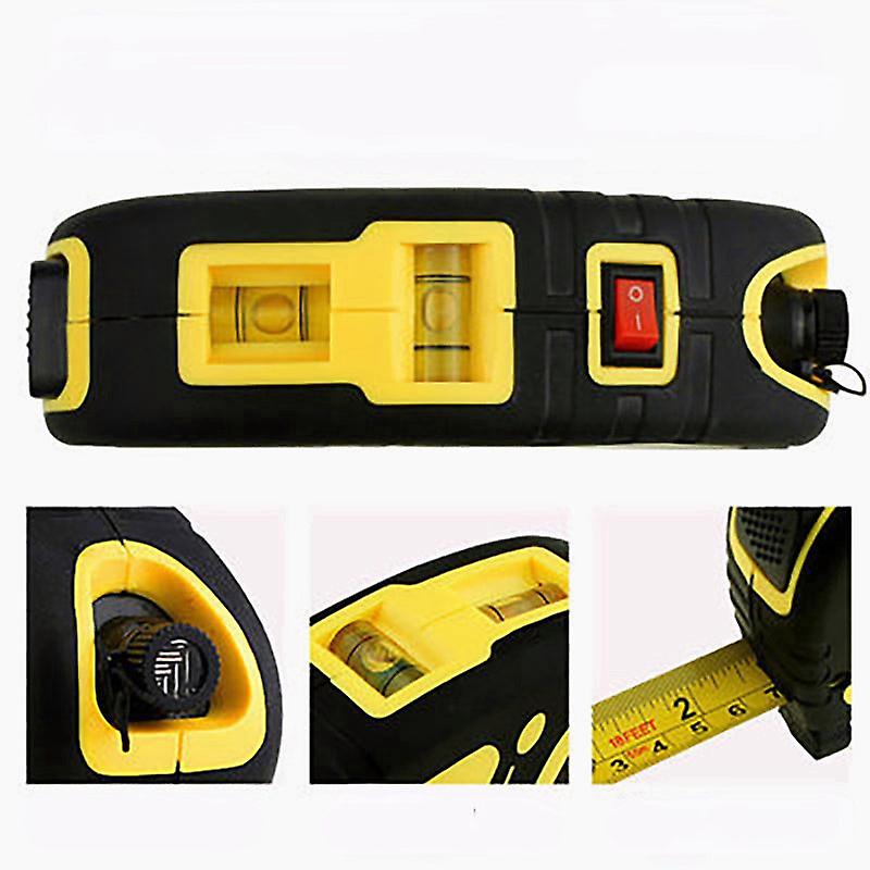 Multifunction Infrared Laser Level With Tape Measure And Scale | Fruugo ZA