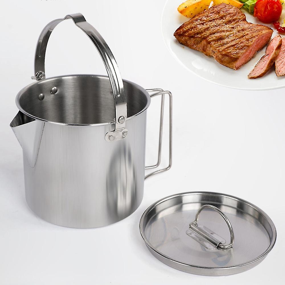 Camping Cookware Set Portable Ultralight Cook Kit Camp Set for 2 People ...