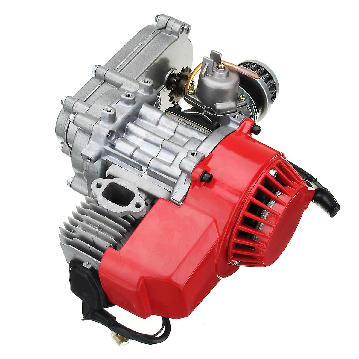 49Cc 2-stroke Engine With Transmission & Pull Start For Mini Moto Dirt ...