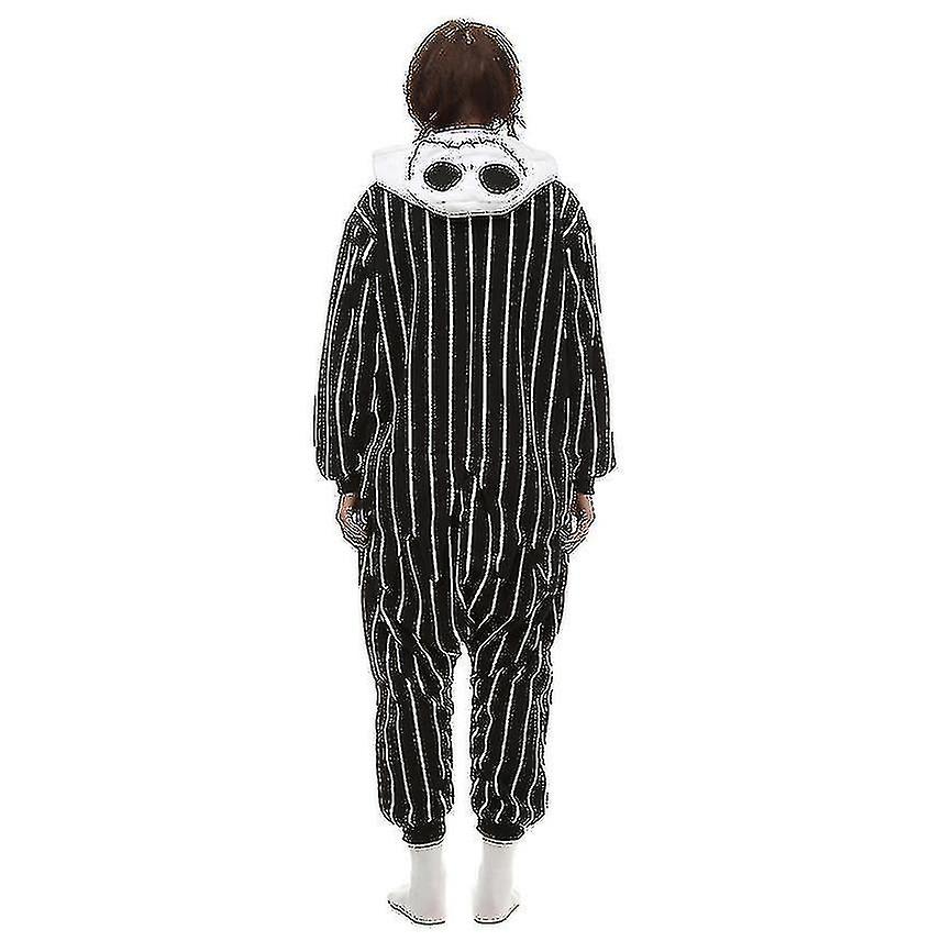 Jack Skellington Costume Full Body Pajamas Halloween Christmas One ...