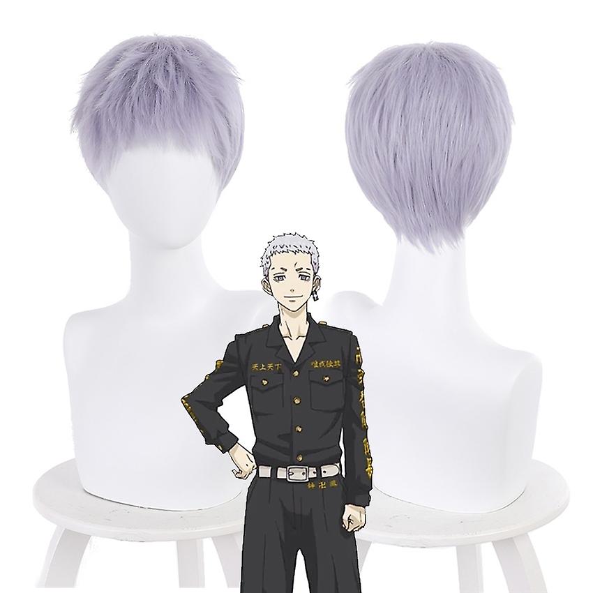 Halloween Wig Anime Tokyo Revengers Wigs Cosplay Manjiro Sano Ryuguuji ...