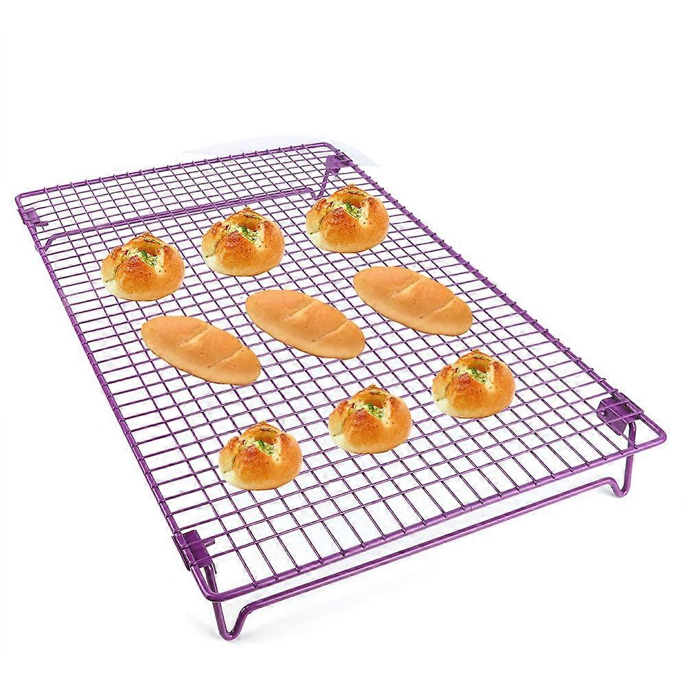 Purple Biscuit Cake Bread Cooling Rack Grid Baking Tray Pastry Baking ...
