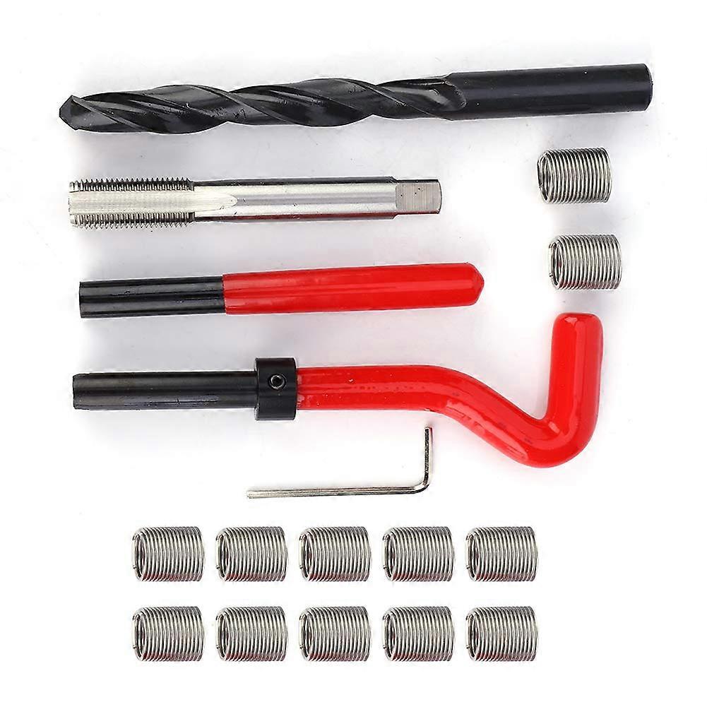 M12 x 1.25mm Thread Repair kit, Stainless Steel Drill Helicoil Repair ...