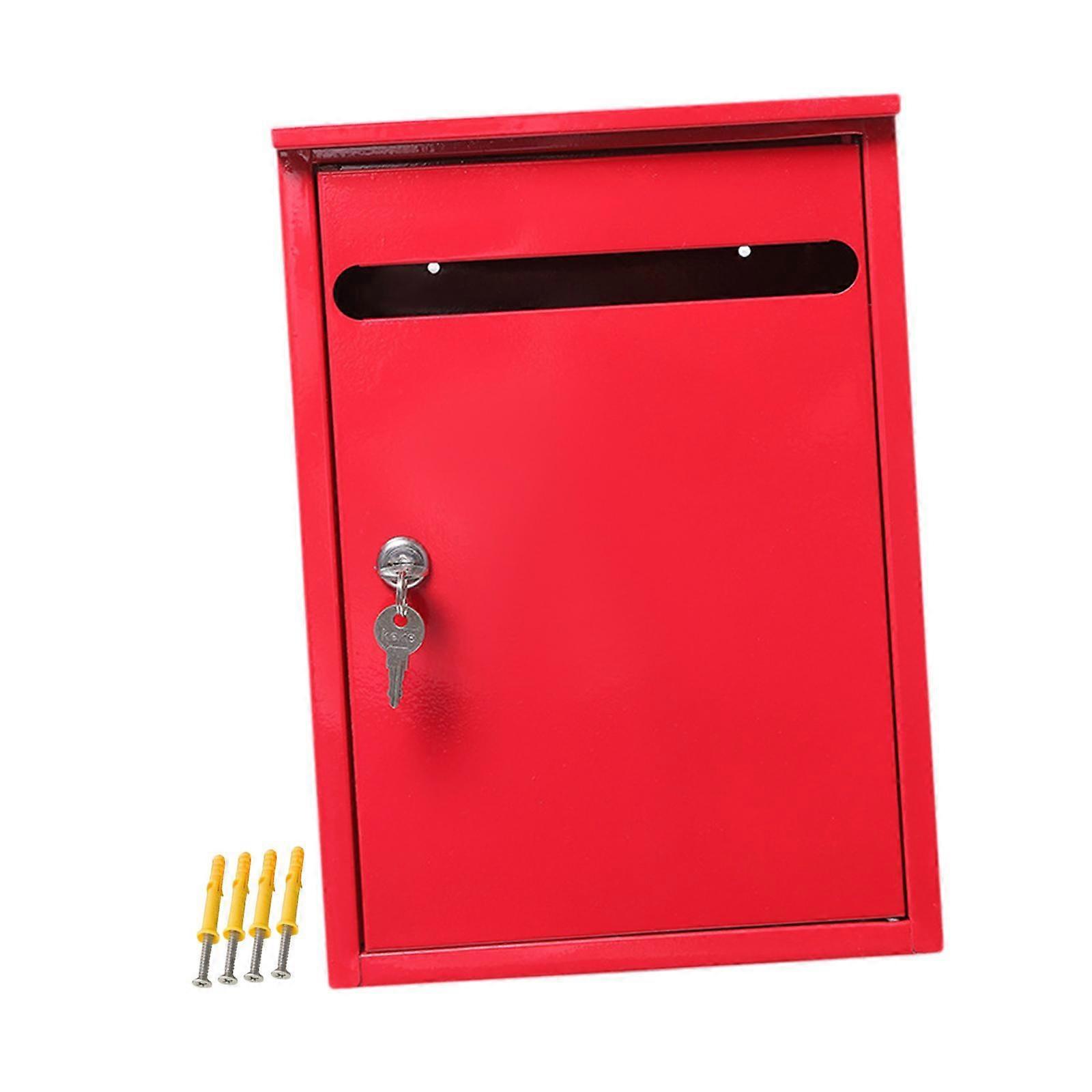 Wall Mount Mailbox Entryway Gate Commercial Rural Villa Area Outdoor ...