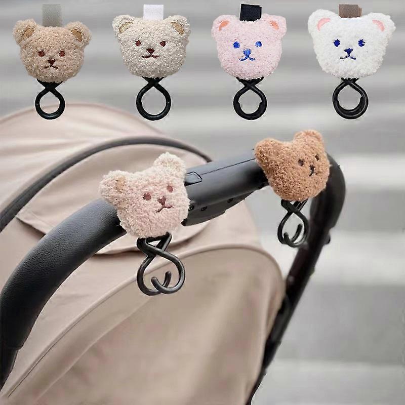 Baby Stroller Hook Cartoon Rabbit Bear Children Cart Umbrella Hanging Bag Storage Loop Hook ...