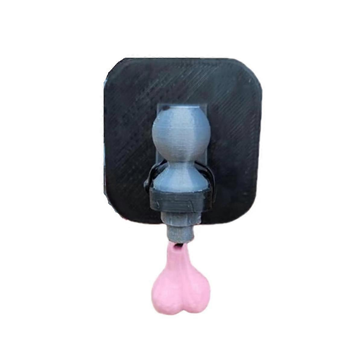 Funny Trailer Hitch Cover, 2024 New 3D Tiny Hitch with Tiny Nuts Trailer Hook Cover with Tiny ...