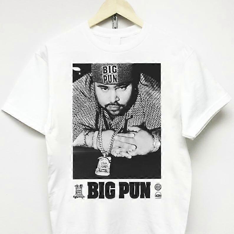 BIG PUN T-SHIRT vintage hip hop rap tee hoody 90 y2k nas wu tang tupac ...