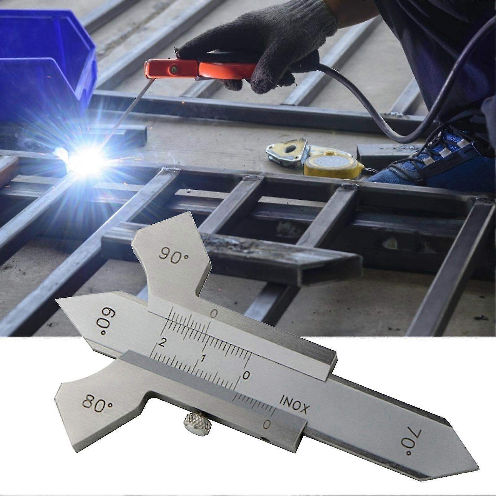 Welding Gauge Clear Calibration Wear-resisting Stainless Steel 60/70/80 ...