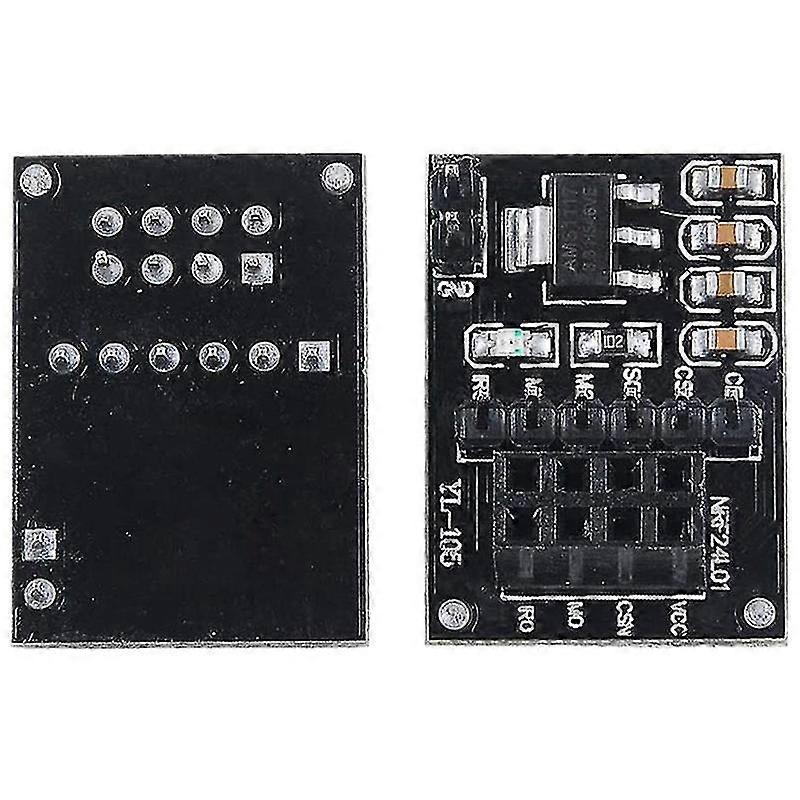 2Pcs NRF24L01+PA+LNA RF Transceiver Module with SMA Antenna 2.4 GHz ...