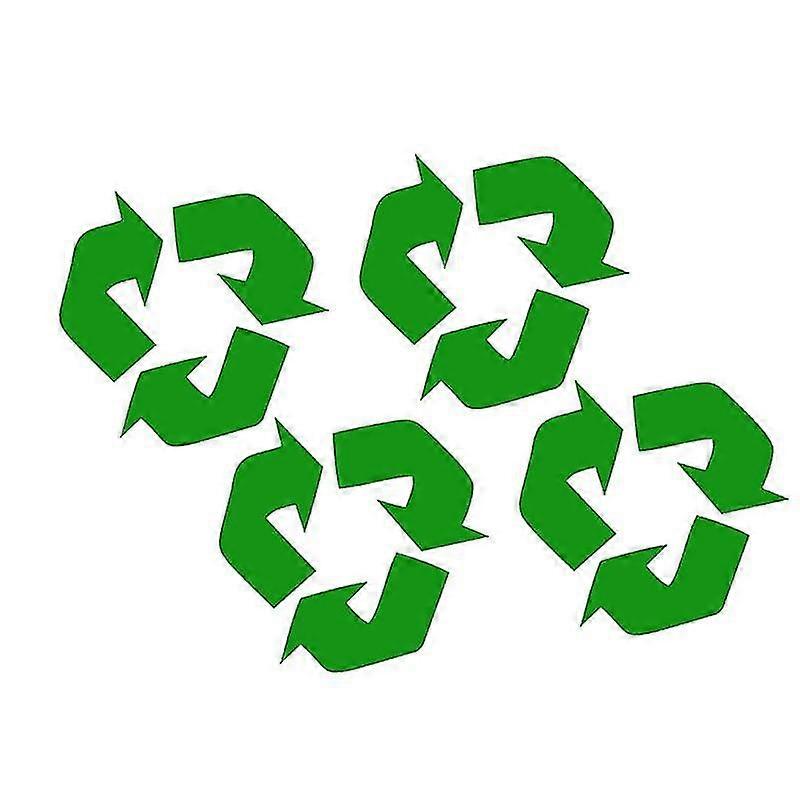 4 Pcs Recycle Stickers Trash Bin Labels Premium Self-adhesive ...
