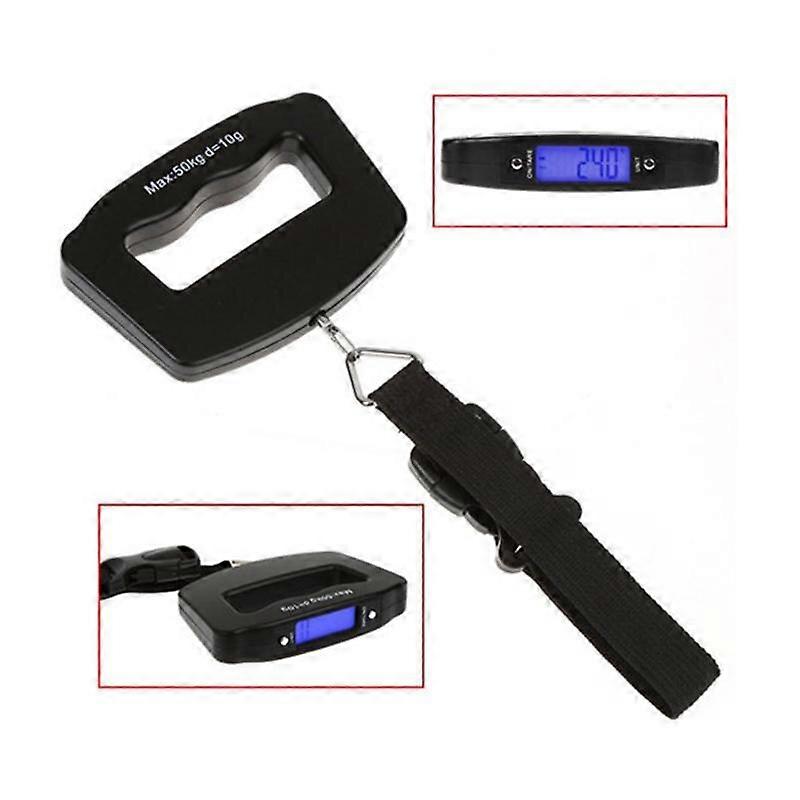 Mini Luggage Scale 50kg/10g Digital Electronic Travel Weighs Portable ...
