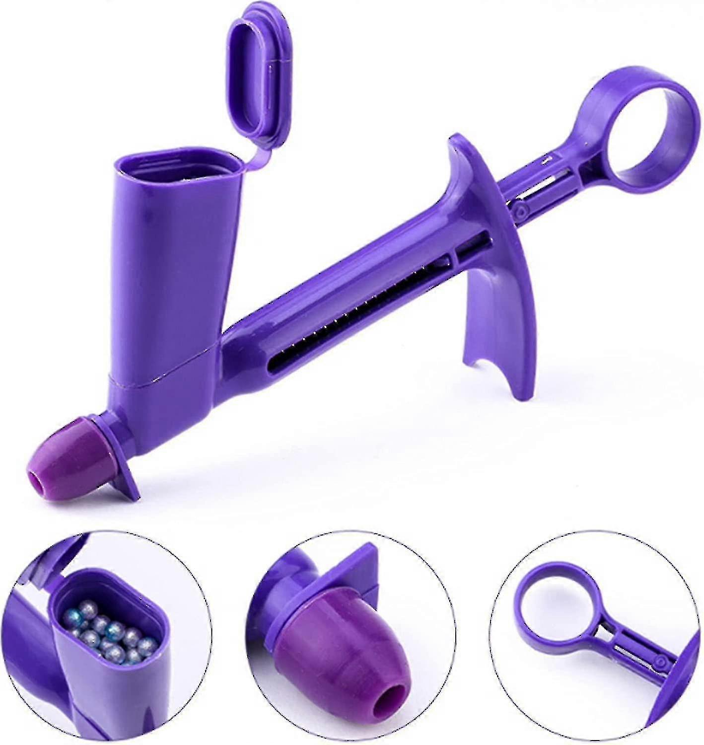 2 Pcs Plastic Bead Applicator Tool Sugar Balls Cake Decorating Roll-on ...