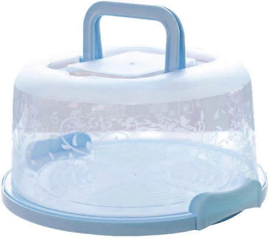 Cake Storage Container, Portable Cupcake Box Muffin Container, round ...