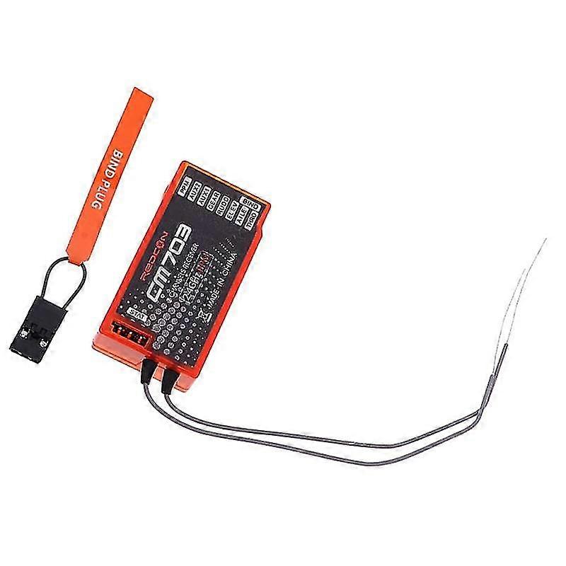 CM703 7 Channel 2.4Ghz RX Receiver with Satellite PPM & PWM Output ...