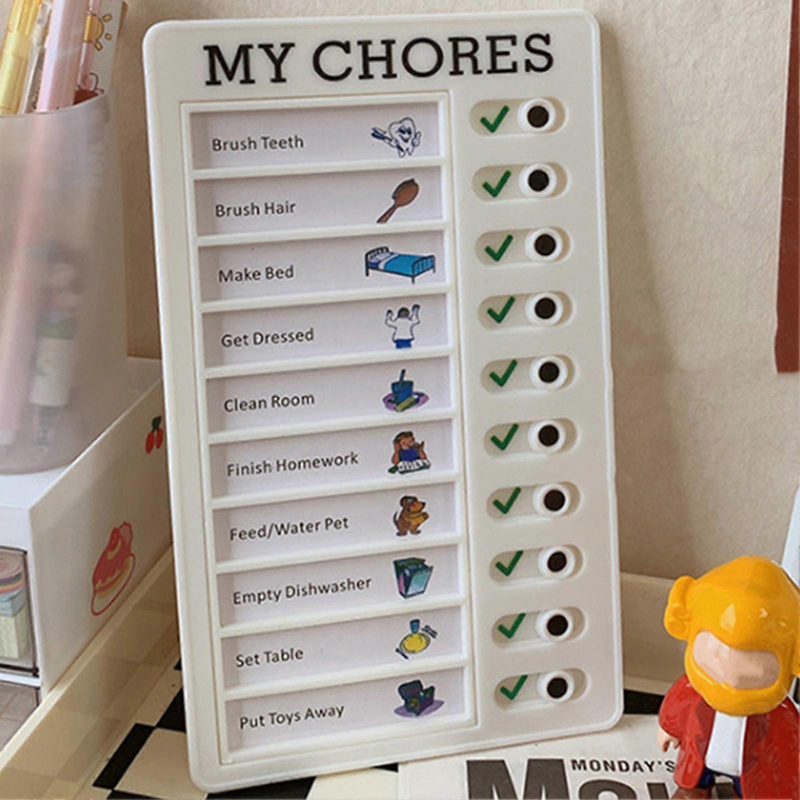 Student Task Board Multi Purpose Making Plans Plastic Wall Hanging Self ...