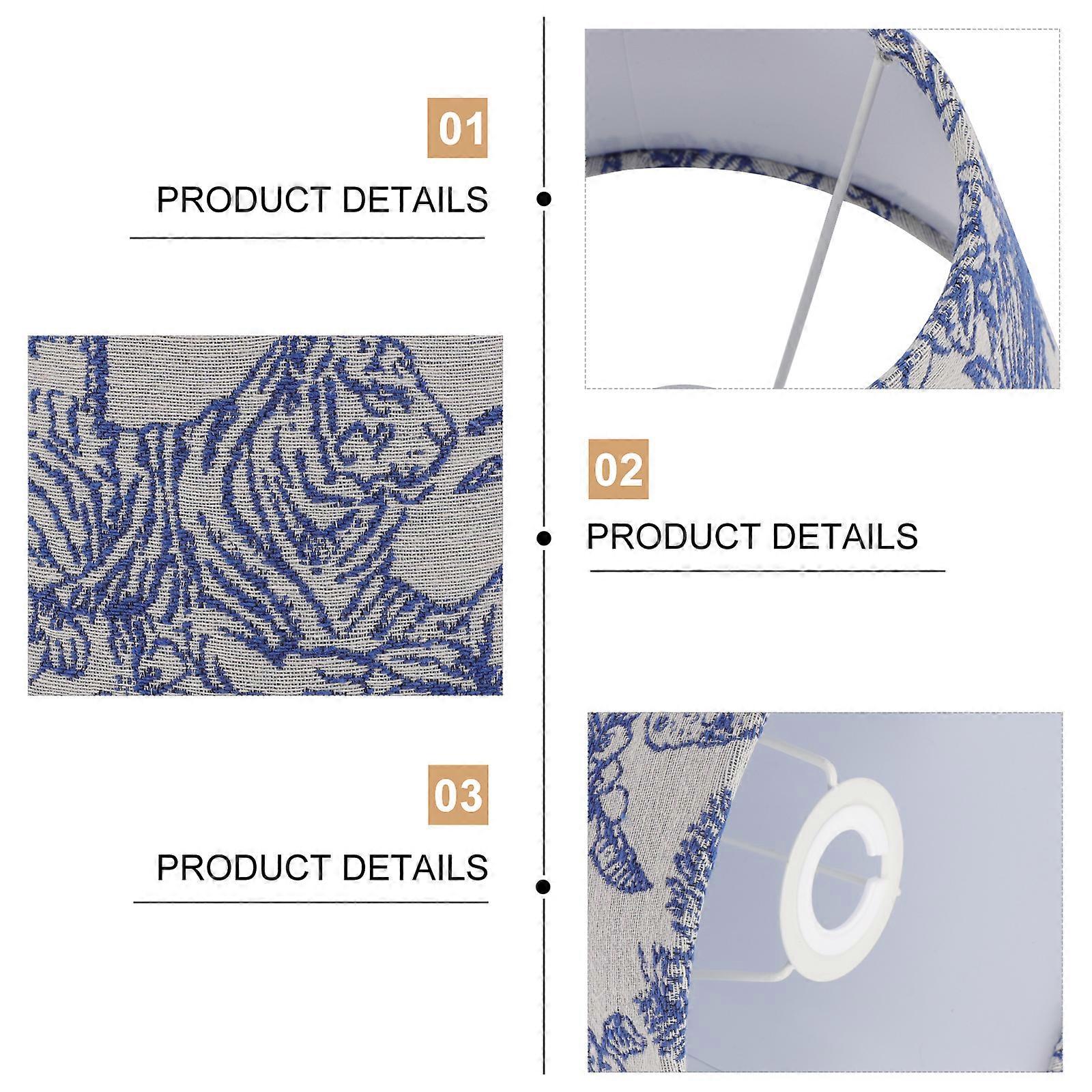 Small Lamp Shade Pattern Lamp Shade E14/E27 Light Socket Indoor Light ...