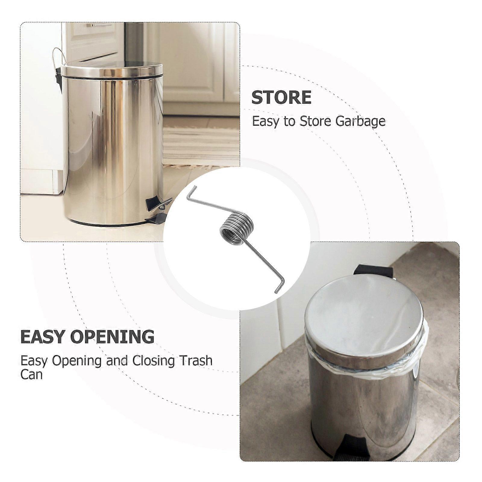 10pcs Trash Can Torsional Spring For Household And Outdoor Use Opening ...