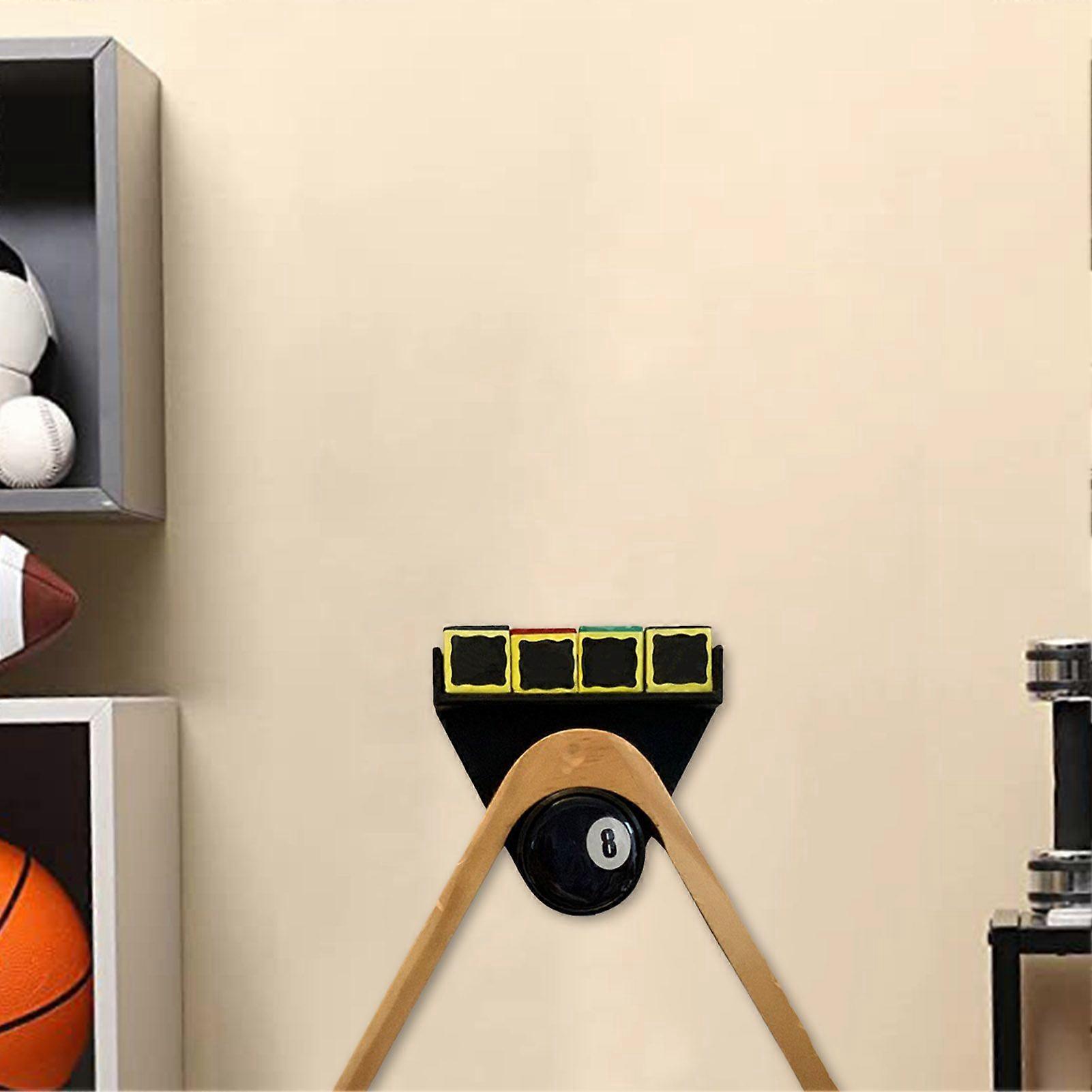 Qinghai Pool Triangle Holder Wall Mount Billiards Chalks Holder 3D ...