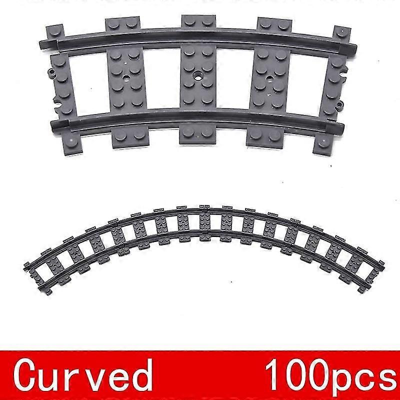 City Trains Flexible Tracks Forked Straight Curved Rails Switch ...