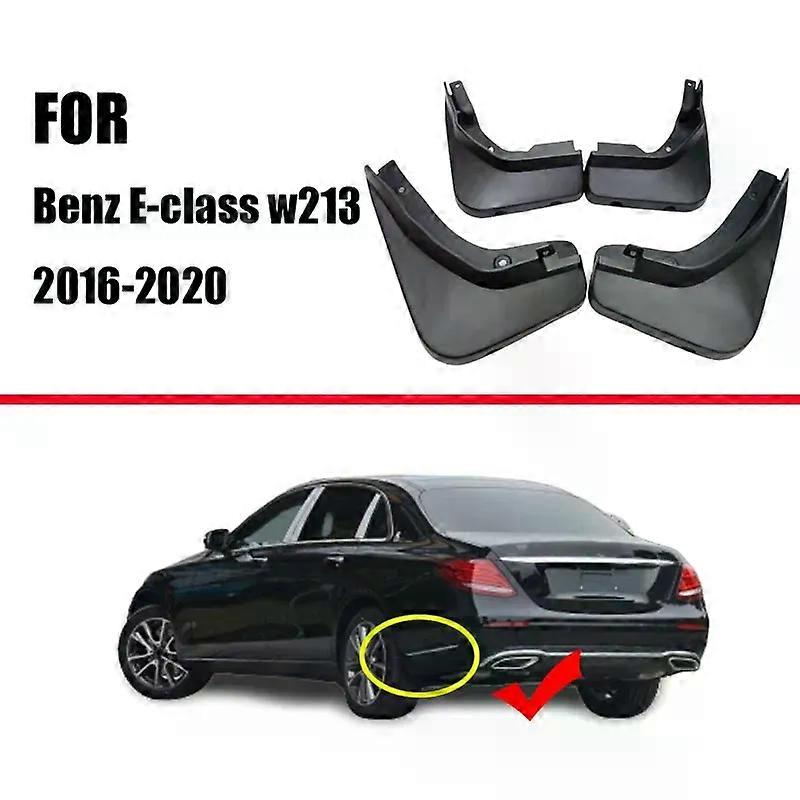con 2016 2017 2018 2019 2020 For Benz E class W213 Mudguards Fender E300 E260 Mud Flap Guards ...