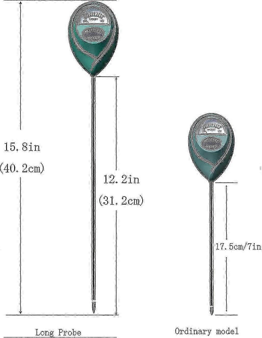 Long Probe Soil Humidity Sensor, Exterior And Interior Hygrometer ...