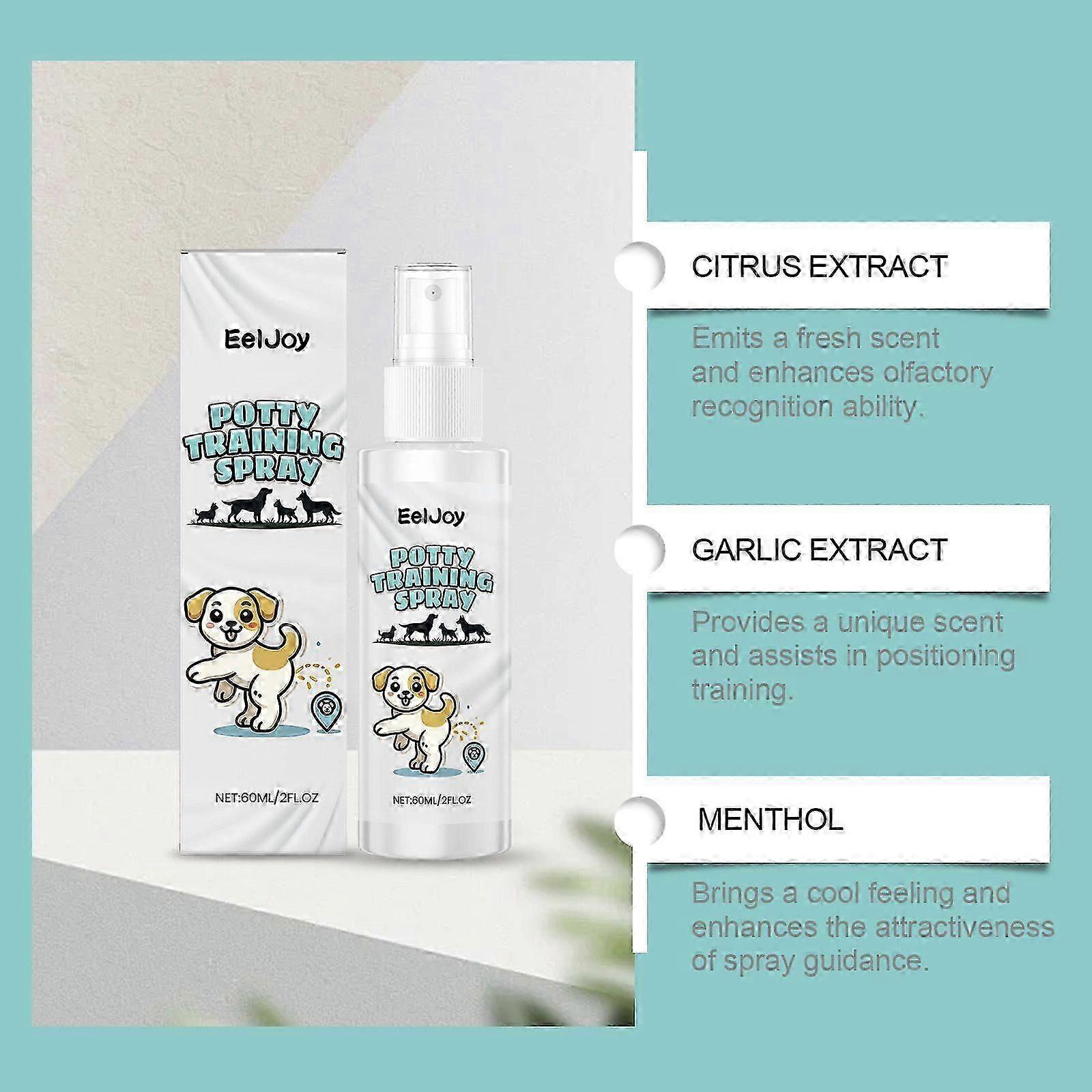 Dog Potty Training Spray, Pee Here Spray for Dogs Indoor & Outdoor, Dog ...