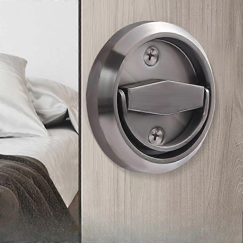 Metal Stainless Steel Concealed Handle Invisible Door Handle Background ...
