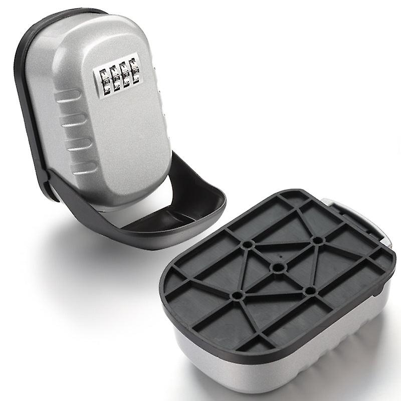 Wall mount key storage secret box organizer 4 digit combination ...