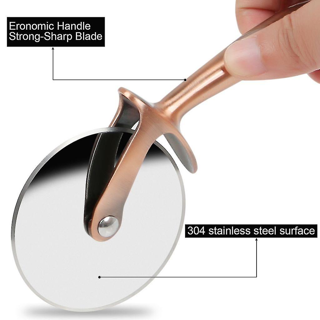 Pizza Cutter Made Of Stainless Steel, Professional Pizza Roller - Pizza ...