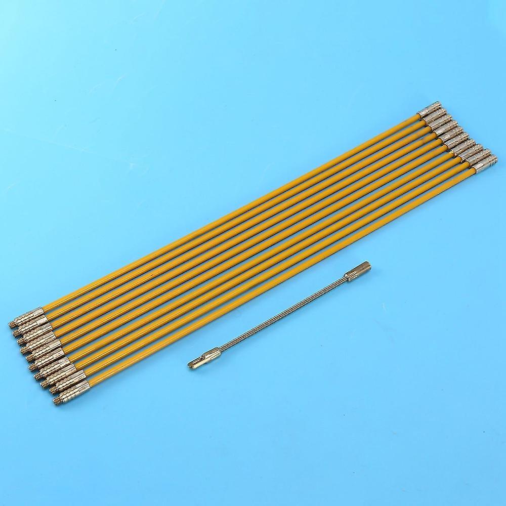 Cabling Rods Fish Tape 10.83ft Fiberglass Electrical Cable Threader ...