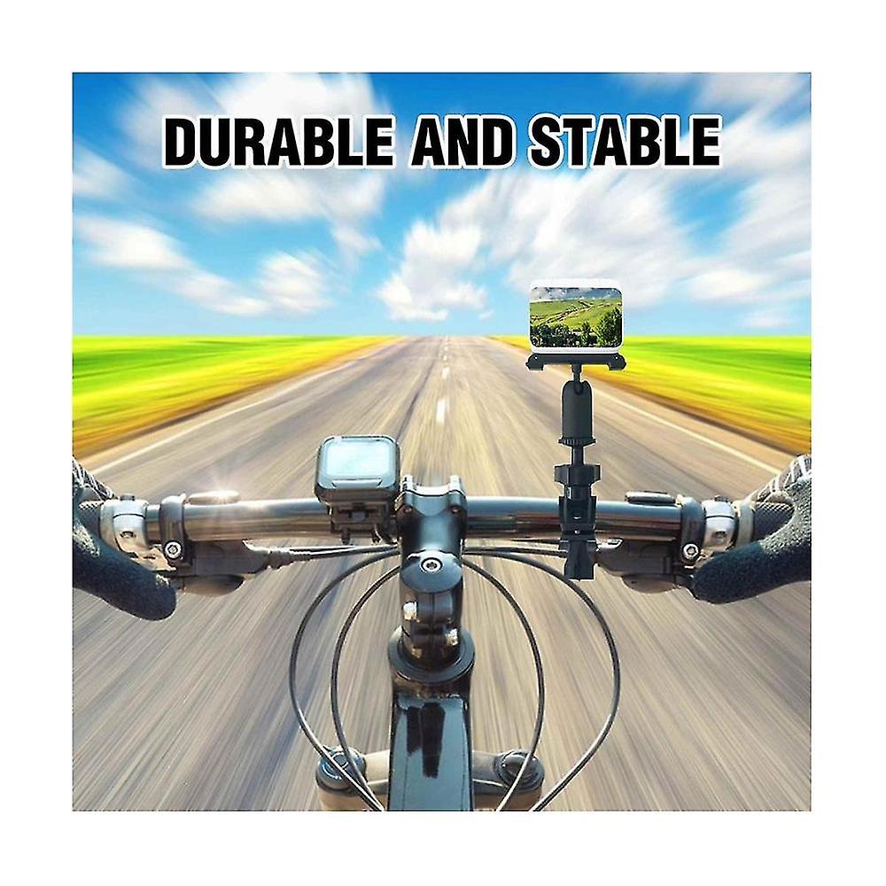 Bicycle Bike Sports Camera Clamp Mount Holder Clip Rotating Bracket For ...