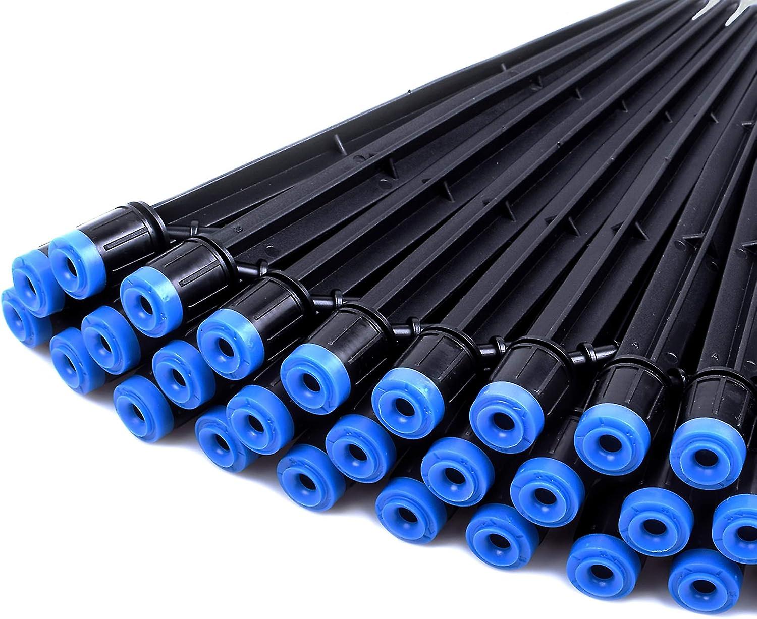 50PCS Drip Emitters Fan Shape with Stake Water Flow Adjustable for 1/4 ...