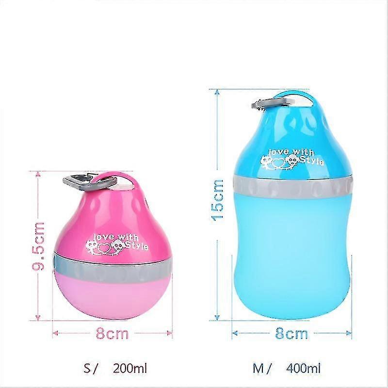 Portable Water Pet Bottle Small For Dogs Cats Silicone Trave | Fruugo UK
