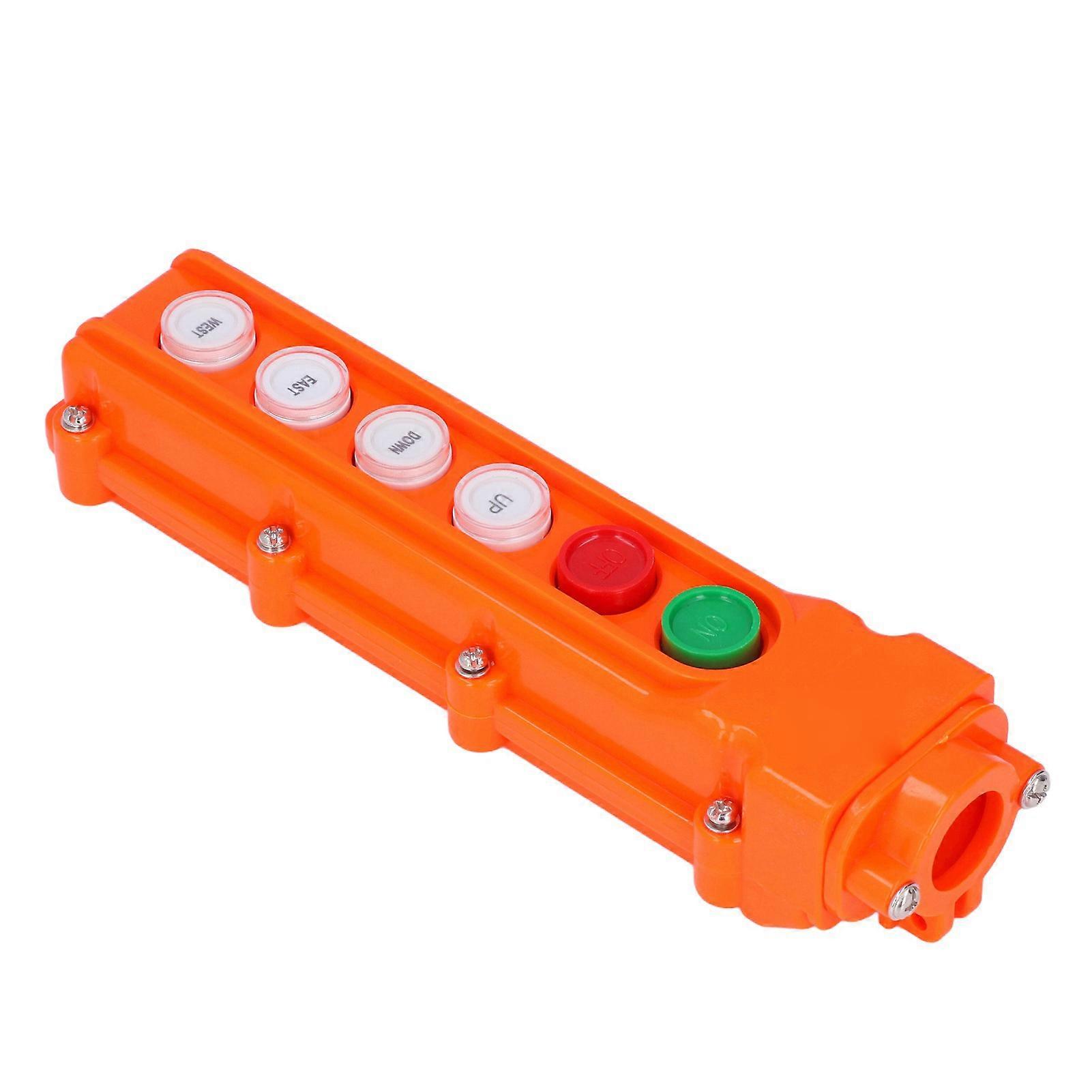 Crane Controller Hoist Remote Control Station Push Button Switch 6 Ways COB?62A 220V/500V ...