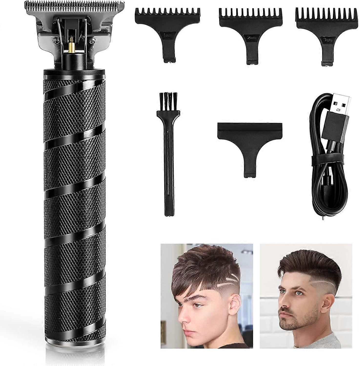 Hair Clippers for Men, Zero Gapped Hair Trimmers, T-Blade Outline ...