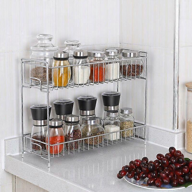 spice rack spice rack 2 levels for Kitchen Cupboard Kitchen Organiser ...