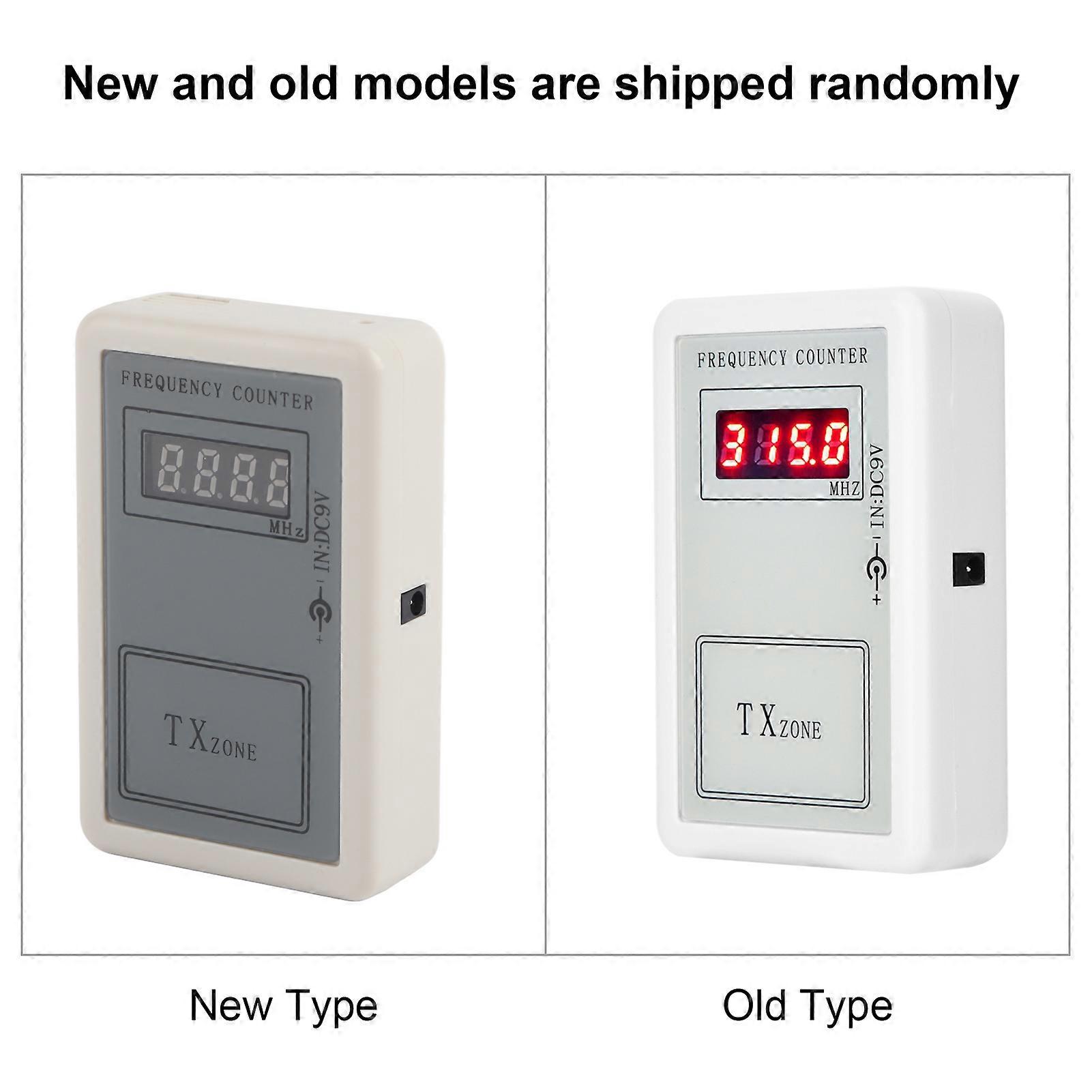 250-450 MHZ Handheld Digital Frequency Meter Counter Wireless Remote ...