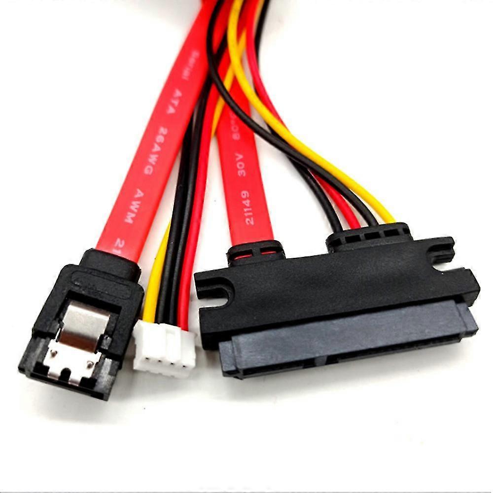 Hard Drive Data Power Supply Integrated Cable Small 4Pin Female & SATA ...